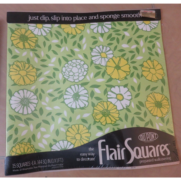 Other | Nos Dupont Flair Squares Wallpaper 12x12 Tiles 15pk Spring ...